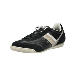 Pantofola d'Oro Sneaker PANTOFOLA D&acute;ORO "Pantofola d'Oro Sneaker Leder", Herren, Gr. 43, schwarz (schwarz, grau), Leder, Schuhe Sneaker