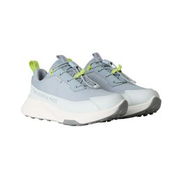 Wanderschuh The North Face "Y FASTPACK II WP", Kinder, Gr. 37, frost grau, fizz lime, Synthetik, Schuhe Wanderschuh