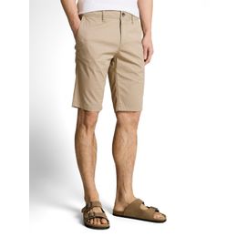 Webshorts Tom Tailor, Herren, Gr. 32, N-Gr, beige mini geometri, Web, Obermaterial: 98% Baumwolle, 2% Elasthan, unifarben, regular fit kniefrei, Hosen, mit Stretch
