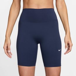 Trainingstights Nike "W NK DF ONE HR 8" SHRT USEAM", Damen, Gr. M, N-Gr, midnight nav, Obermaterial: 80% Polyester, 20% Elasthan, Hosen, sportlicher Stil, f&uuml;r Erwachsene