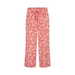 Schlupfhose soyaconcept "SC-FAYE 4-C", Damen, Gr. L, N-Gr, bittersweet combi, Web, Obermaterial: 100% Viskose, gemustert, lang, Hosen Schlupfhose, Viskose, weite Beinform