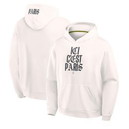 Kapuzenpullover Fanatics "Fanatics Hoodie Paris St. Germain PSG Overhead", Herren, Gr. M, mehrfarbig, 100% Baumwolle, Pullover Kapuzenpullover