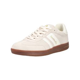 Pantofola d'Oro Sneaker PANTOFOLA D&acute;ORO "Pantofola d'Oro Sneaker Leder", Herren, Gr. 41, wei&szlig;, beige, Leder, Schuhe Sneaker