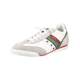 Pantofola d'Oro Sneaker PANTOFOLA D&acute;ORO "Pantofola d'Oro Sneaker Leder", Herren, Gr. 41, wei&szlig;, gr&uuml;n, Leder, Schuhe Sneaker