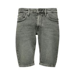 Bermudas s.Oliver, Herren, Gr. 31, N-Gr, mid grau, Denim/Jeans, Obermaterial: 79% Baumwolle, 20% Polyester, 1% Elasthan, unifarben, knielang, Hosen Bermudas, im 5-Pocket-Style und mit Stretch