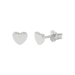 Paar Ohrstecker Tom Tailor "Schmuck Geschenk Silber 925 Herz", silberfarben, Ohrringe, Damen, Silber 925 (Sterlingsilber)