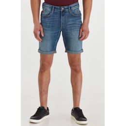 Jeansshorts Blend "BHGrilitsch", Herren, Gr. XL, US-Gr&ouml;&szlig;en, denim lightblau, Web, 98% Baumwolle, 2% Elasthan, unifarben, Basic, normal kurz, Jeans Jeansshorts, Stilvolle 5-Pocket-Jeansshorts mit leichten Destroyed-Effekten