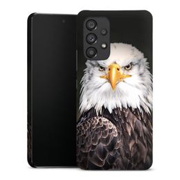 DeinDesign Galaxy A53 5G Handy Premium Case Smartphone Handyh&uuml;lle Schutzh&uuml;lle matt Animals Bird Eagle Premium Case