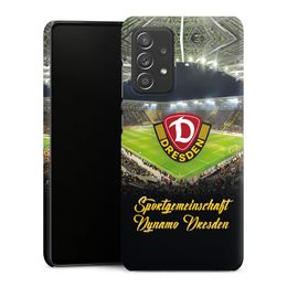 DeinDesign Galaxy A52s 5G Handy Premium Case Smartphone Handyh&uuml;lle Schutzh&uuml;lle matt Sgd Sg Dynamo Dresden Official Licensed Product Premium Case