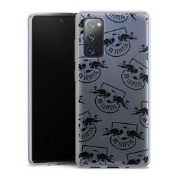 DeinDesign Galaxy S20 FE 5G Handy Silikon H&uuml;lle Case transparent Handyh&uuml;lle Transparent Muster Rb Leipzig Silikon Case