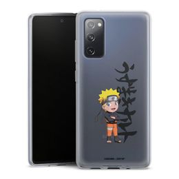 DeinDesign Galaxy S20 FE Handy Silikon H&uuml;lle Case transparent Handyh&uuml;lle Official Licensed Product Naruto Shippuden Anime Silikon Case