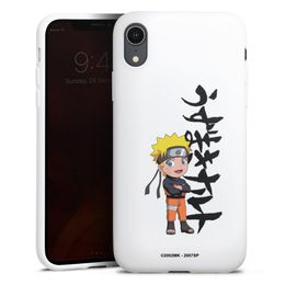 DeinDesign iPhone Xr Handy Silikon H&uuml;lle Case wei&szlig; Handyh&uuml;lle Anime Naruto Shippuden Official Licensed Product Silikon Case