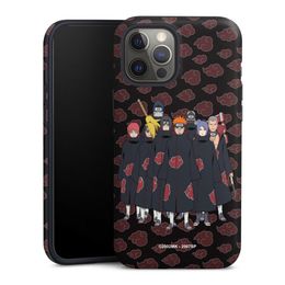 DeinDesign iPhone 12 Pro Handy Panzer Handyh&uuml;lle robuste Outdoor H&uuml;lle Schutzh&uuml;lle matt Akatsuki Naruto Shippuden Official Licensed Product Tough Case