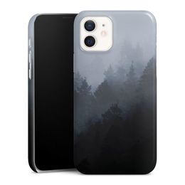 DeinDesign iPhone 12 Handy Premium Case Smartphone Handyh&uuml;lle Schutzh&uuml;lle gl&auml;nzend Tree Nature Kunst Premium Case