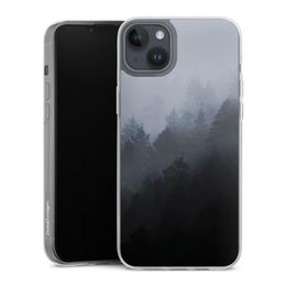 DeinDesign iPhone 14 Plus Handy Silikon H&uuml;lle Case transparent Handyh&uuml;lle Tree Nature Kunst Silikon Case