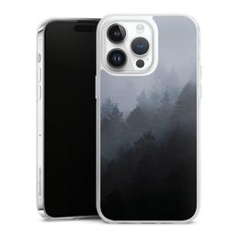 DeinDesign iPhone 14 Pro Max Handy Silikon H&uuml;lle Case transparent Handyh&uuml;lle Tree Nature Kunst Silikon Case