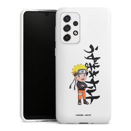 DeinDesign Galaxy A33 5G Handy Silikon H&uuml;lle Case wei&szlig; Handyh&uuml;lle Official Licensed Product Naruto Shippuden Anime Silikon Case