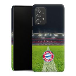 DeinDesign Galaxy A52s 5G Handy Premium Case Smartphone Handyh&uuml;lle Schutzh&uuml;lle matt Fc Bayern M&uuml;nchen Stadium Fcb Premium Case