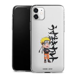 DeinDesign iPhone 11 Handy Slim Case Silikon Handyh&uuml;lle transparent H&uuml;lle extra d&uuml;nn Official Licensed Product Naruto Shippuden Anime Silikon Slim Case