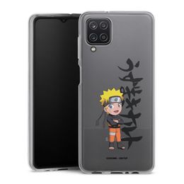 DeinDesign Galaxy A12 Handy Silikon H&uuml;lle Case transparent Handyh&uuml;lle Official Licensed Product Naruto Shippuden Anime Silikon Case