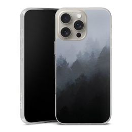 DeinDesign iPhone 16 Pro Max Handy Silikon H&uuml;lle Case transparent Handyh&uuml;lle Tree Nature Kunst Silikon Case