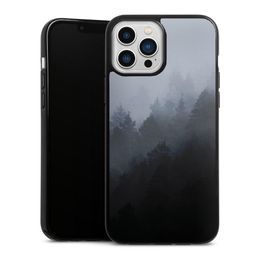 DeinDesign iPhone 13 Pro Max Handy Silikon H&uuml;lle Case schwarz Handyh&uuml;lle Tree Nature Kunst