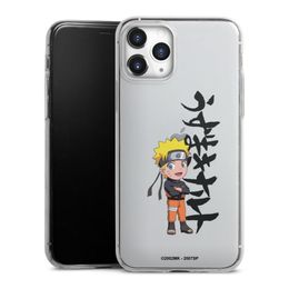 DeinDesign iPhone 11 Pro Handy Slim Case Silikon Handyh&uuml;lle transparent H&uuml;lle extra d&uuml;nn Official Licensed Product Naruto Shippuden Anime Silikon Slim Case