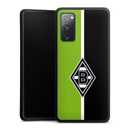 DeinDesign Galaxy S20 FE Handy Premium Silikon H&uuml;lle Handyh&uuml;lle schwarz Case Gladbach Bundesliga Borussia M&ouml;nchengladbach Silikon Premium Case