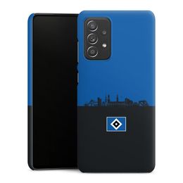 DeinDesign Galaxy A52s 5G Handy Premium Case Smartphone Handyh&uuml;lle Schutzh&uuml;lle matt Hamburg Hsv Skyline Premium Case