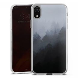 DeinDesign iPhone Xr Handy Silikon H&uuml;lle Case transparent Handyh&uuml;lle Tree Nature Kunst Silikon Case