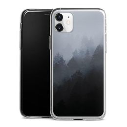 DeinDesign iPhone 11 Handy Slim Case Silikon Handyh&uuml;lle transparent H&uuml;lle extra d&uuml;nn Tree Nature Kunst Silikon Slim Case
