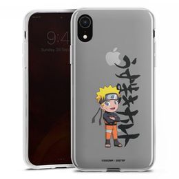 DeinDesign iPhone Xr Handy Silikon H&uuml;lle Case transparent Handyh&uuml;lle Anime Naruto Shippuden Official Licensed Product Silikon Case