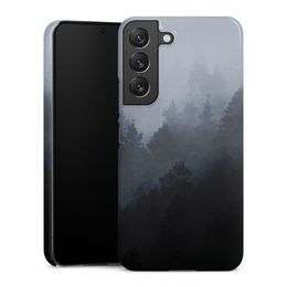 DeinDesign Galaxy S22 Handy Premium Case Smartphone Handyh&uuml;lle Schutzh&uuml;lle gl&auml;nzend Tree Nature Kunst Premium Case