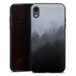DeinDesign iPhone Xr Handy Silikon H&uuml;lle Case schwarz Handyh&uuml;lle Tree Nature Kunst