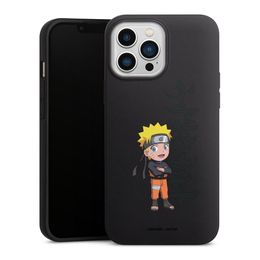 DeinDesign iPhone 13 Pro Max Handy Premium Silikon H&uuml;lle Handyh&uuml;lle schwarz Case Anime Naruto Shippuden Official Licensed Product Silikon Premium Case