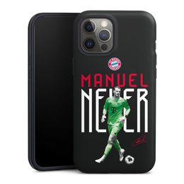 DeinDesign iPhone 12 Pro Handy Panzer Handyh&uuml;lle robuste Outdoor H&uuml;lle Schutzh&uuml;lle matt Manuel Neuer Fc Bayern M&uuml;nchen Official Licensed Product Tough Case