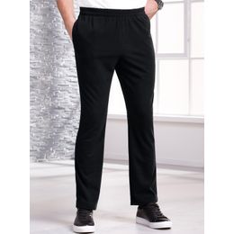 WITT Herren Fleece-Hose, schwarz, Gr&ouml;&szlig;e 60/62