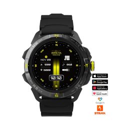 Invicta I-Tech - Racing Limited Edition ITECH-011 Herren Uhr - Smartwatch Bewegung - Edelstahl mit schwarzem Zifferblatt - 47 mm