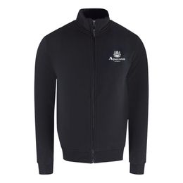 Aquascutum Active - Schwarzes Sweatshirt Mit Rei&szlig;verschluss