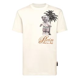 Philipp Plein Round Neck T-Shirt Teddy Beach