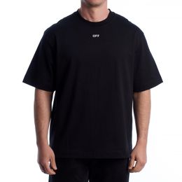 Off-White Herren Kurzarm-T-Shirt Scribble Diags 44MAA120G5J00E1001