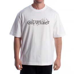 Off-White Herren T-Shirt mit kurzen &Auml;rmeln 44MAA120G5J005