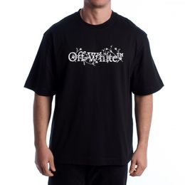 Off-White Herren Kurzarm-T-Shirt 44MAA120G5J005