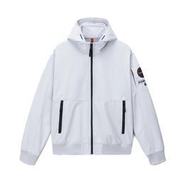 Napapijri Jas Sommerjacke Melville Grau