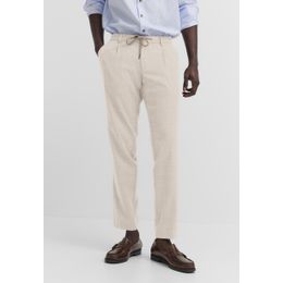Bugatti Herren Bundfaltenhose mit Stretch und easy-care Funktion