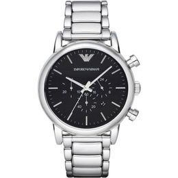 Emporio Armani AR1894 Silber Chronograph Herrenuhr