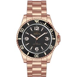Invicta Specialty 69721 Herren Uhr - Quartz Bewegung - Edelstahl mit Schwarzem Zifferblatt - 40 mm