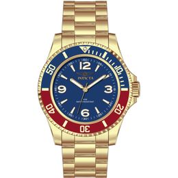 Invicta Specialty 69723 Herren Uhr - Quartz Bewegung - Edelstahl mit Blauem Zifferblatt - 40 mm