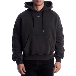 Off-White Herren Hoodie OMBB118C99FLE0021077