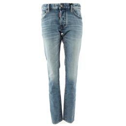 Dsquared2 Slim Jeans, Blaue Denimhose